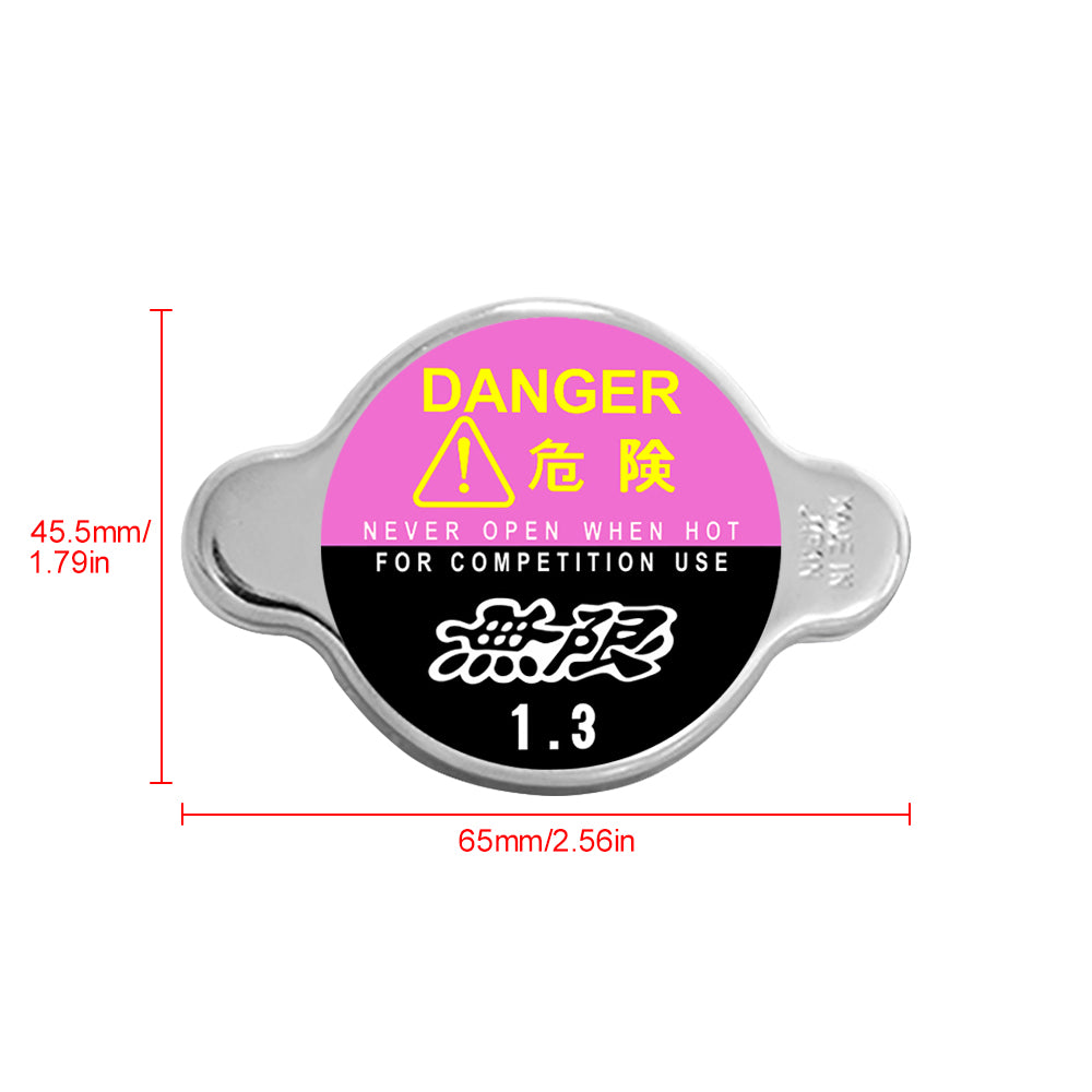Brand New JDM 1.3bar 15mm Mugen Power Racing Chrome Radiator Cap S Typ ...