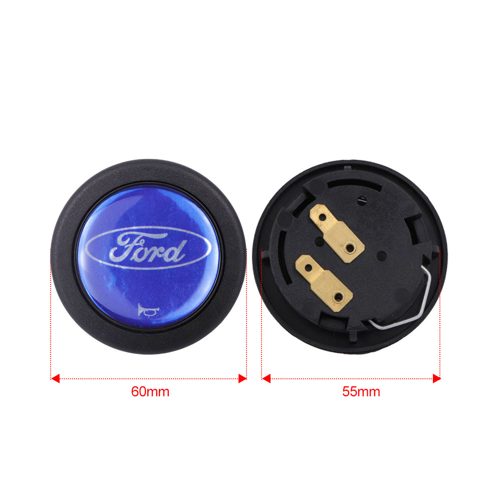 Brand New Universal Ford Car Horn Button Black Steering Wheel Center C ...