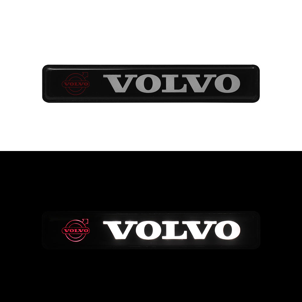 BRAND NEW 1PCS VOLVO LED LIGHT CAR FRONT GRILLE BADGE ILLUMINATED DECA ...