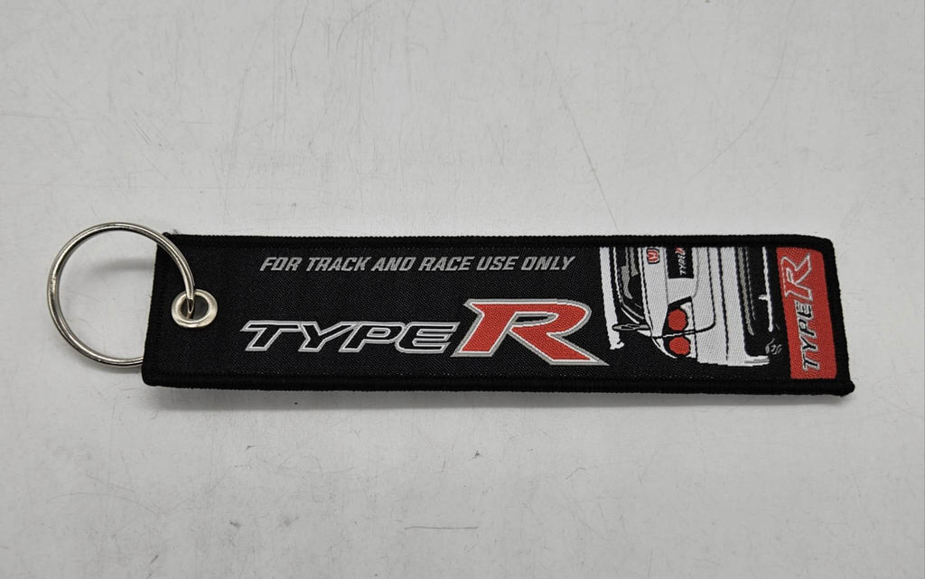 BRAND NEW JDM HONDA TYPE R BLACK DOUBLE SIDE Racing Cell Holders Keych ...