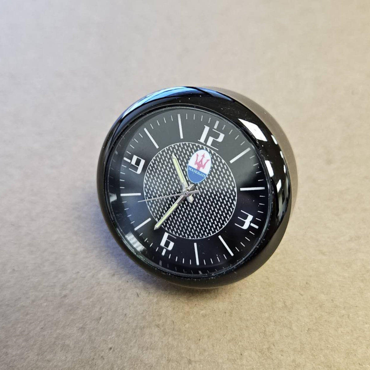 Brand New Universal Maserati Mini Clock Car Watch Air Vents Outlet Cli ...
