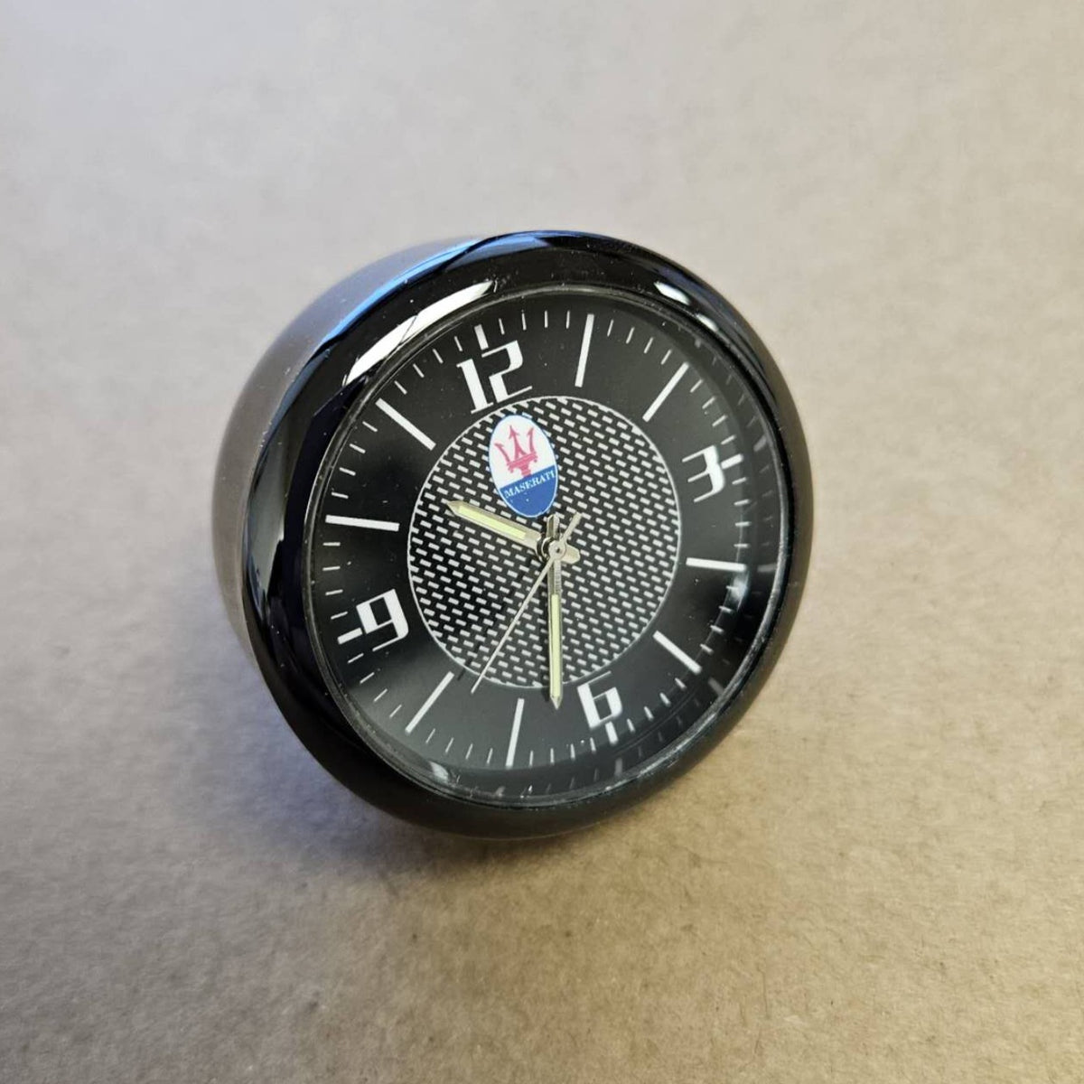 Brand New Universal Maserati Mini Clock Car Watch Air Vents Outlet Cli ...