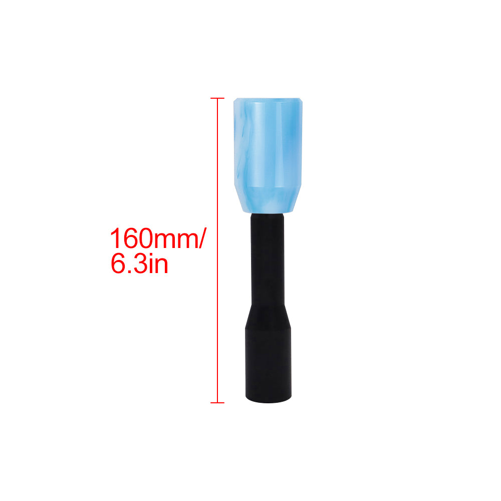 Brand New Universal JDM BLUE 6CM Marble Style Stick Manuel Gear Stick ...