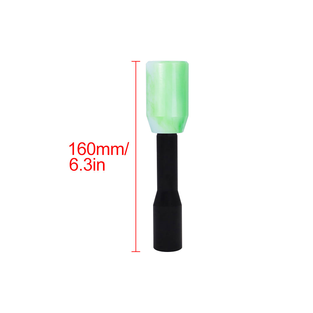 Brand New Universal JDM GREEN 6CM Marble Style Stick Manuel Gear Stick ...