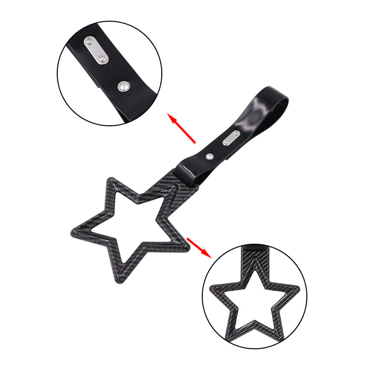 Brand New Star Carbon Fiber JDM TSURIKAWA Subway Bus Handle Strap Char ...
