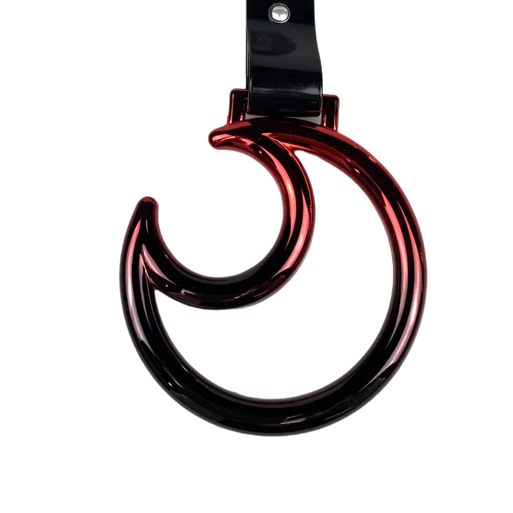 Brand New Moon Shaped Rainbow JDM TSURIKAWA Subway Bus Black Handle St ...