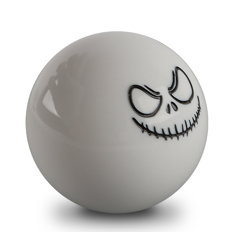BRAND NEW JDM Ghost Smile Face Ball White Manual Gear Stick Shift Knob ...