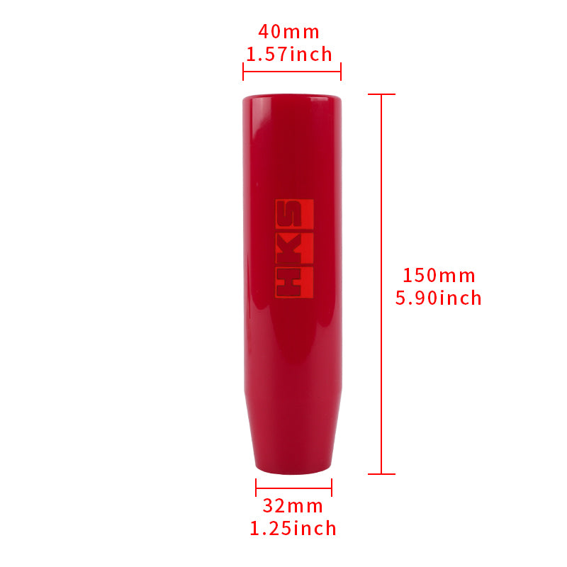 Brand New 15CM HKS Universal Glossy Red Long Stick Manual Car Gear Shi ...
