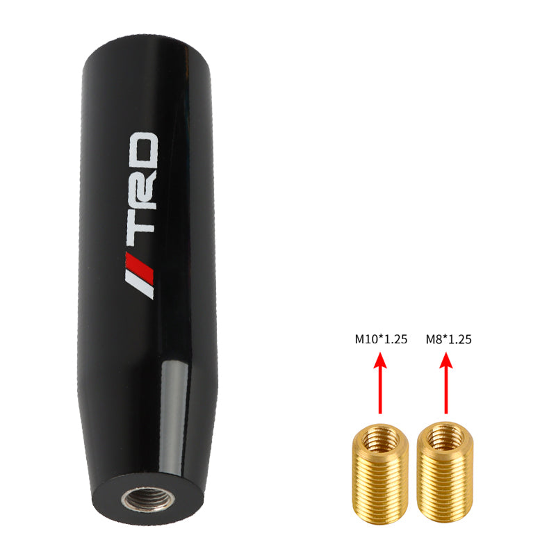 Brand New 15CM TRD Universal Glossy Black Long Stick Manual Car Gear S ...