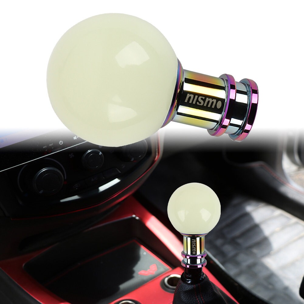 Brand New Nismo Universal Jdm Round Ball Glow in the Dark Green Manual ...